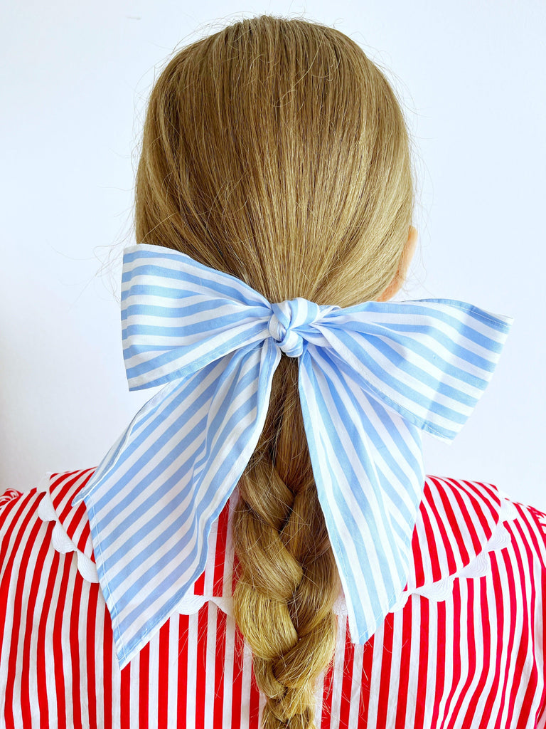 Gingham Palace Daisy maxi ponytail bow - various colours